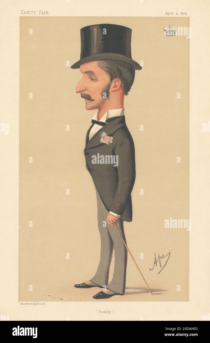 VANITY FAIR SPY CARTOON Henry Petty-Fitzmaurice Marquess Lansdowne ...