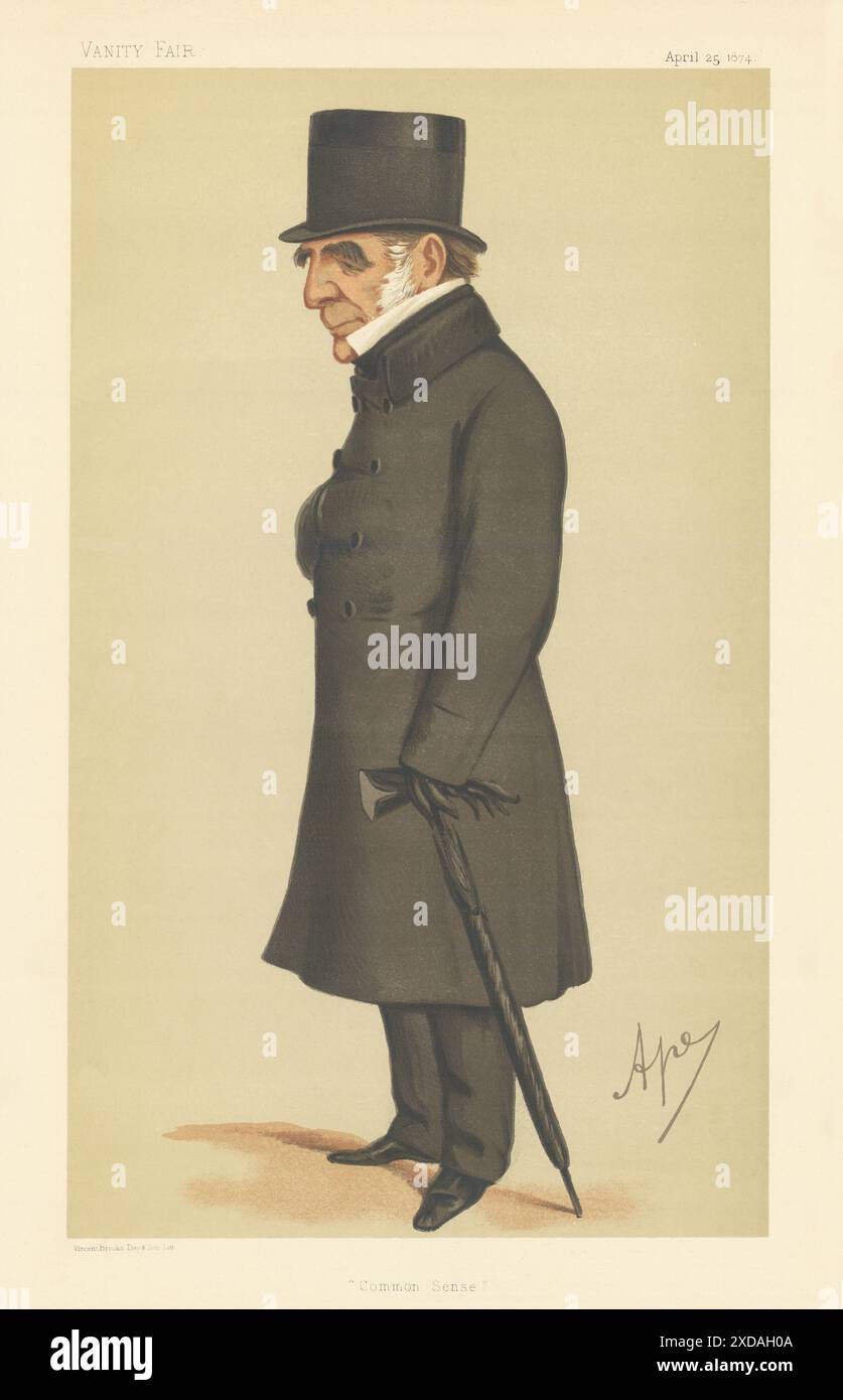 VANITY FAIR SPY CARTOON Joseph Warner Henley 'Common Sense' Politics ...
