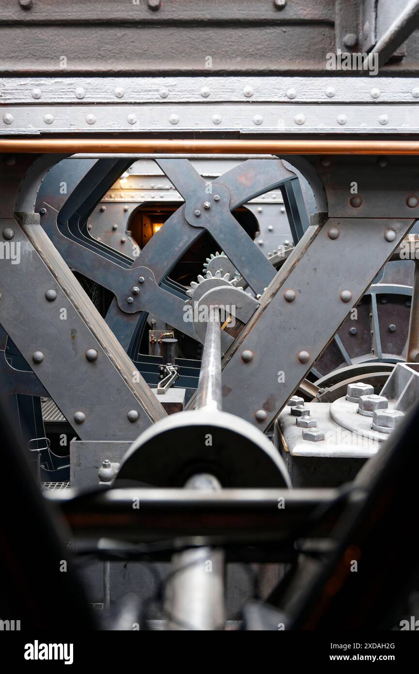 Interior view, engine room, SS Great Britain, Hotwells, Bristol ...
