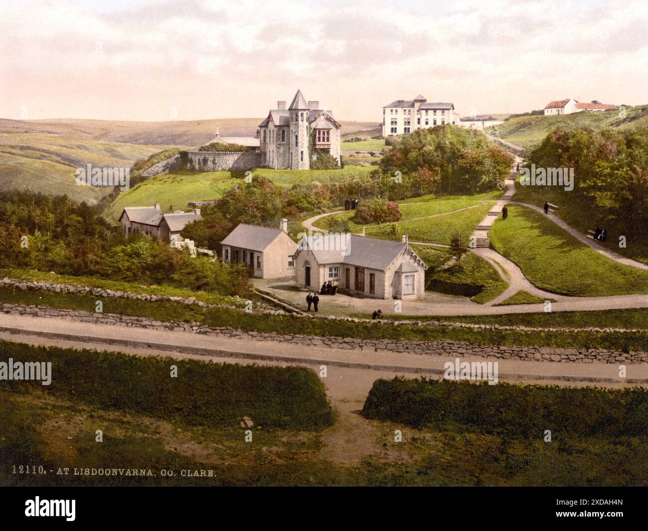 Lisdoonvarna liegt im Westen des County Clare, das einzige Heilbad ...