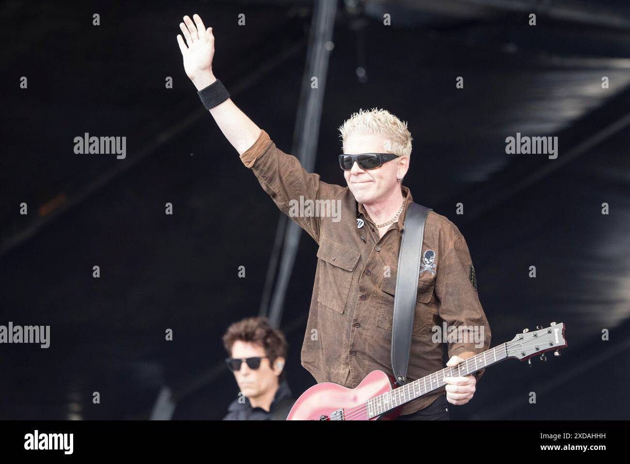 Bryan Dexter Holland, singer of The Offspring at the Copenhell Metal ...