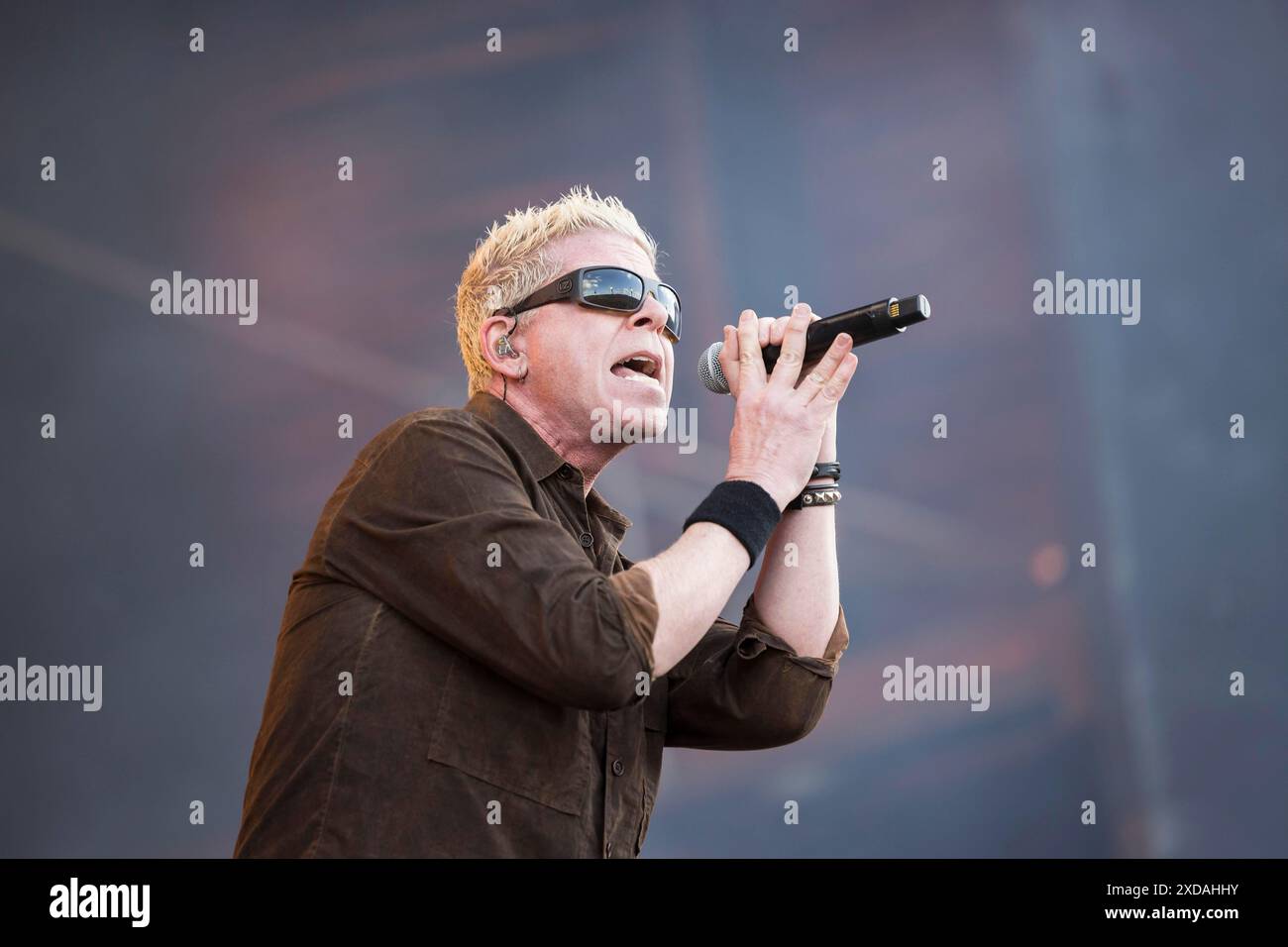 Bryan Dexter Holland, singer of The Offspring at the Copenhell Metal ...