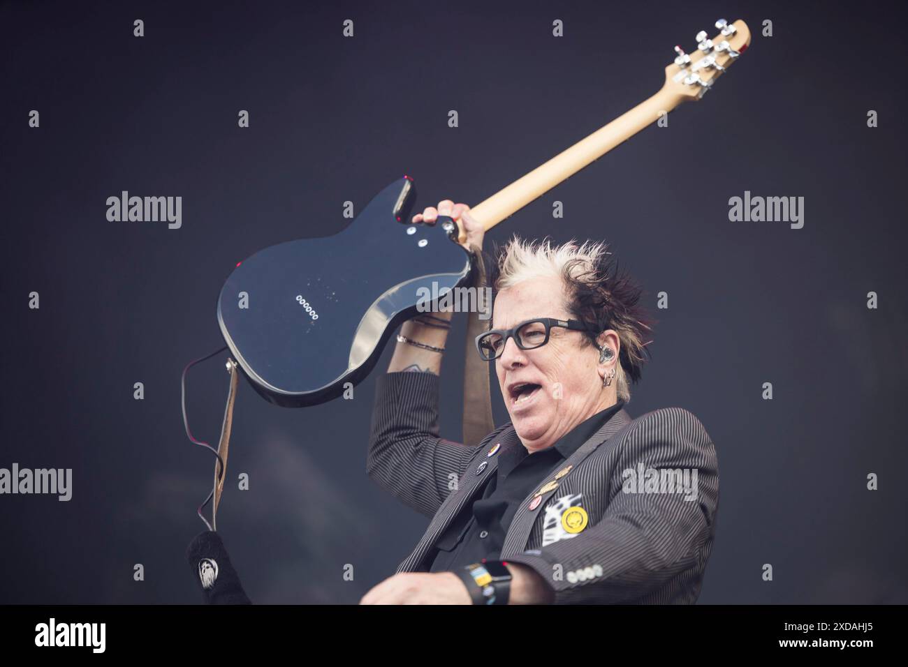 Kevin Noodles Wasserman, guitarist of The Offspring at the Copenhell ...