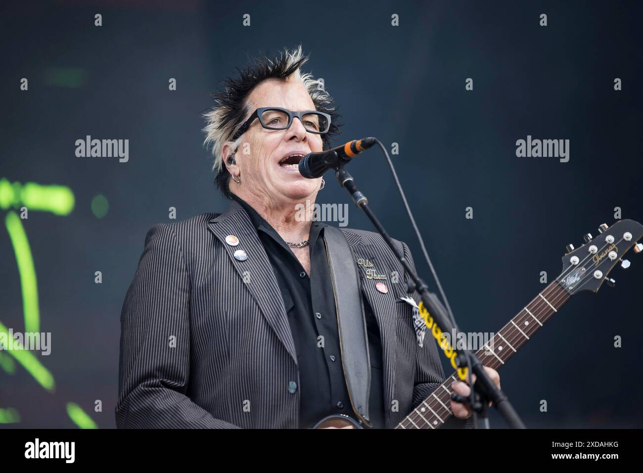 Kevin Noodles Wasserman, guitarist of The Offspring at the Copenhell ...