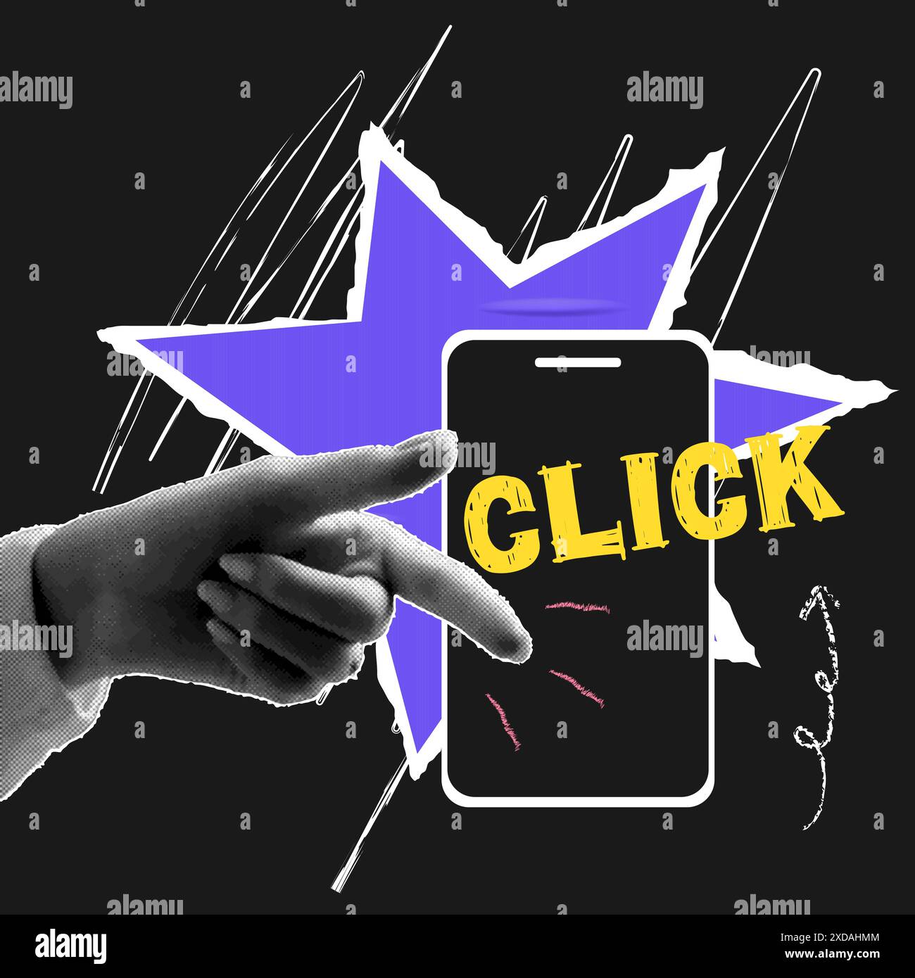 Click speaker Stock Vector Images - Alamy