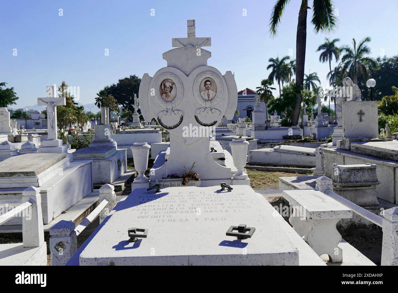 Cemetery Cementerio Santa Ifigenia, Santiago de Cuba, Old Town, Cuba ...