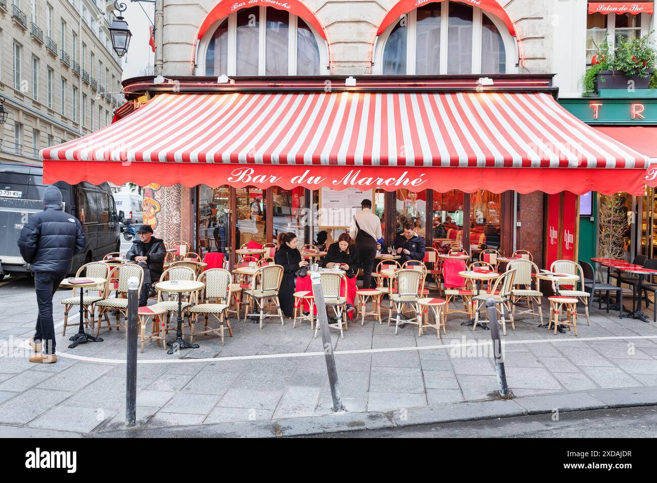 Bar du Marche, Saint-Germain-des-Pres, Paris, Ile de France, France ...