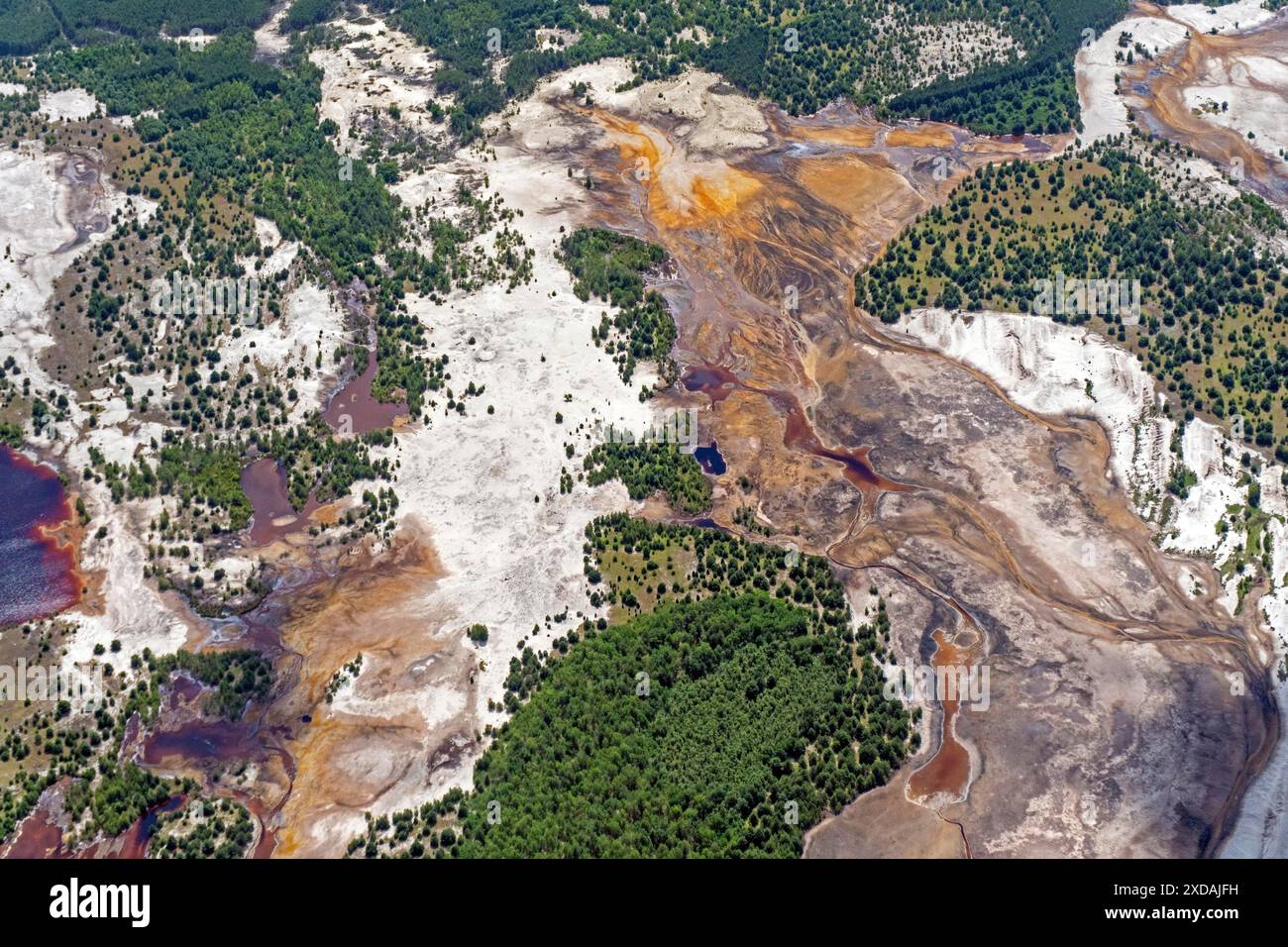 Aerial landscape mining hi-res stock photography and images - Alamy