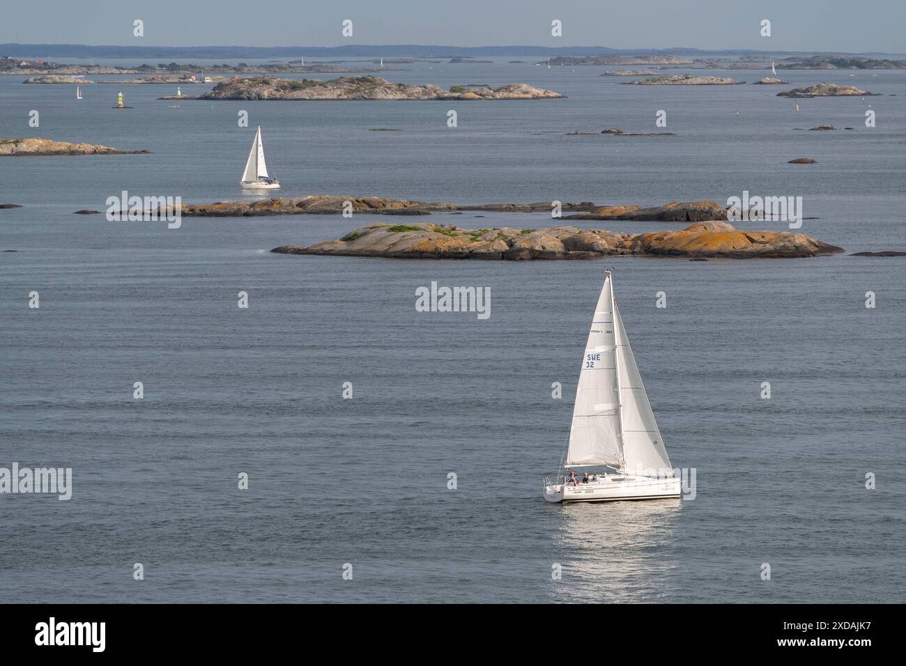 Sailing ships, archipelago, Gothenburg, Sweden Stock Photo - Alamy