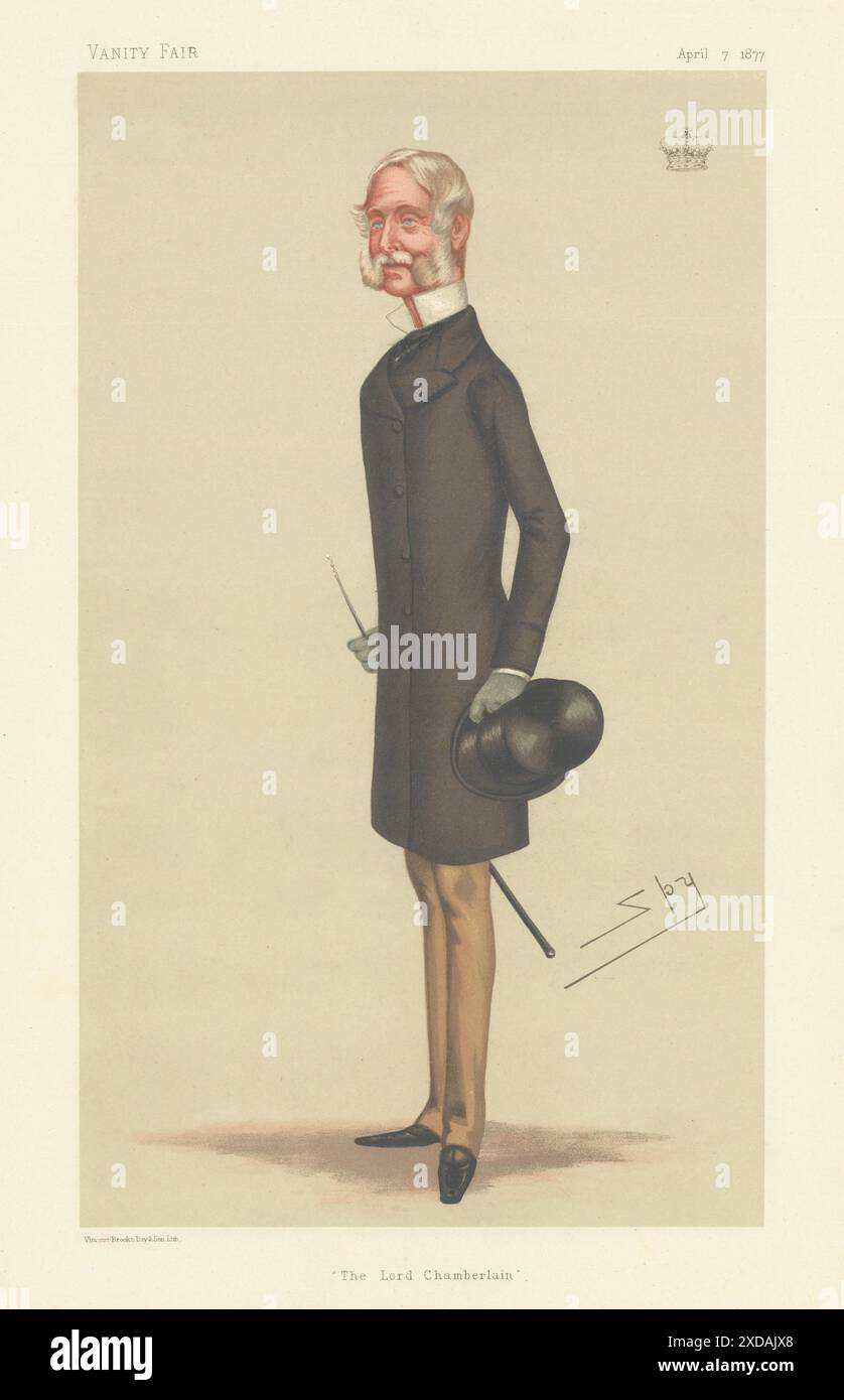VANITY FAIR SPY CARTOON Francis Seymour Mq. Hertford 'The Lord ...