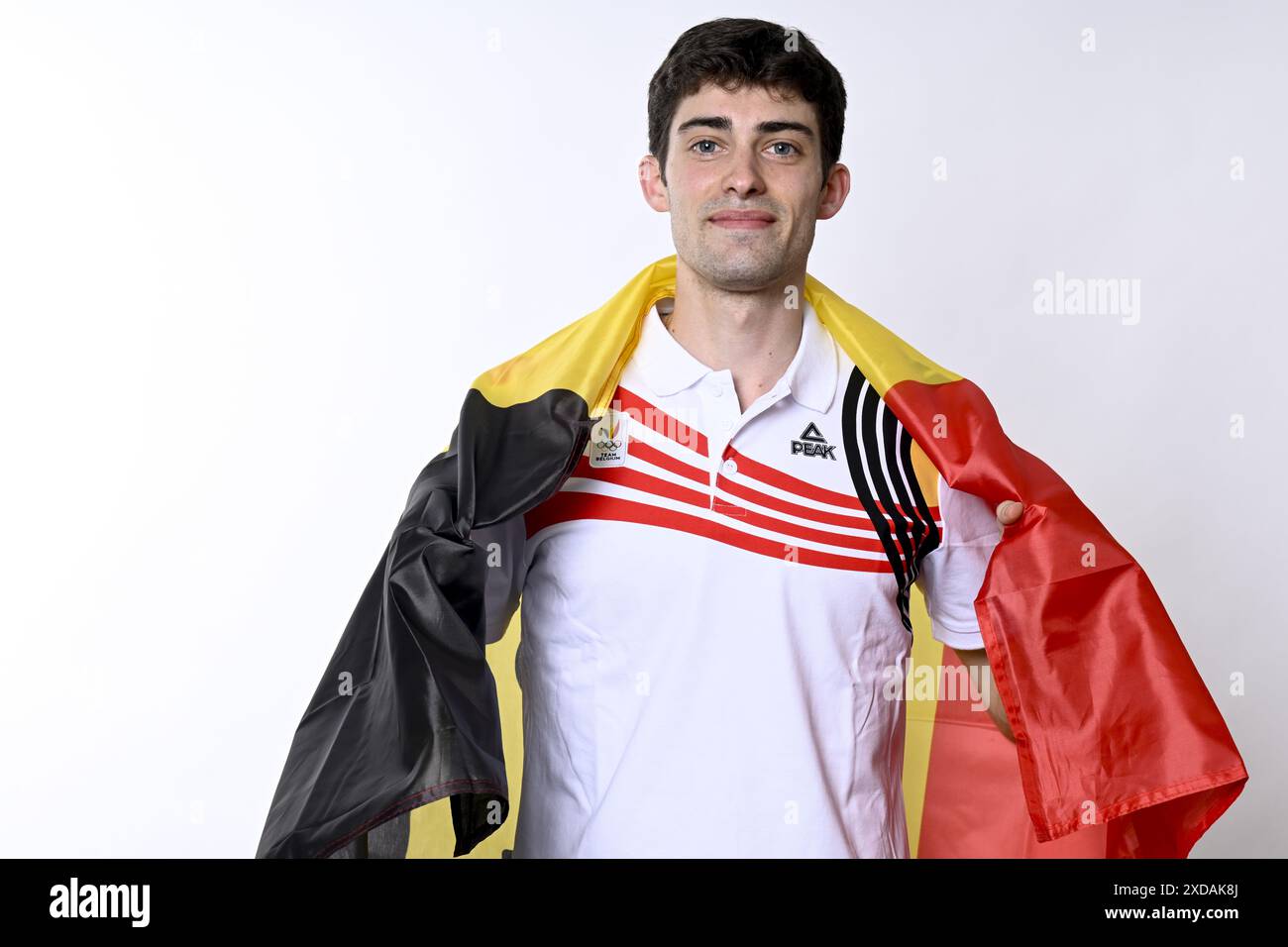 Brussels, Belgium. 20th June, 2024. Belgian Julien Carraggi pictured ...
