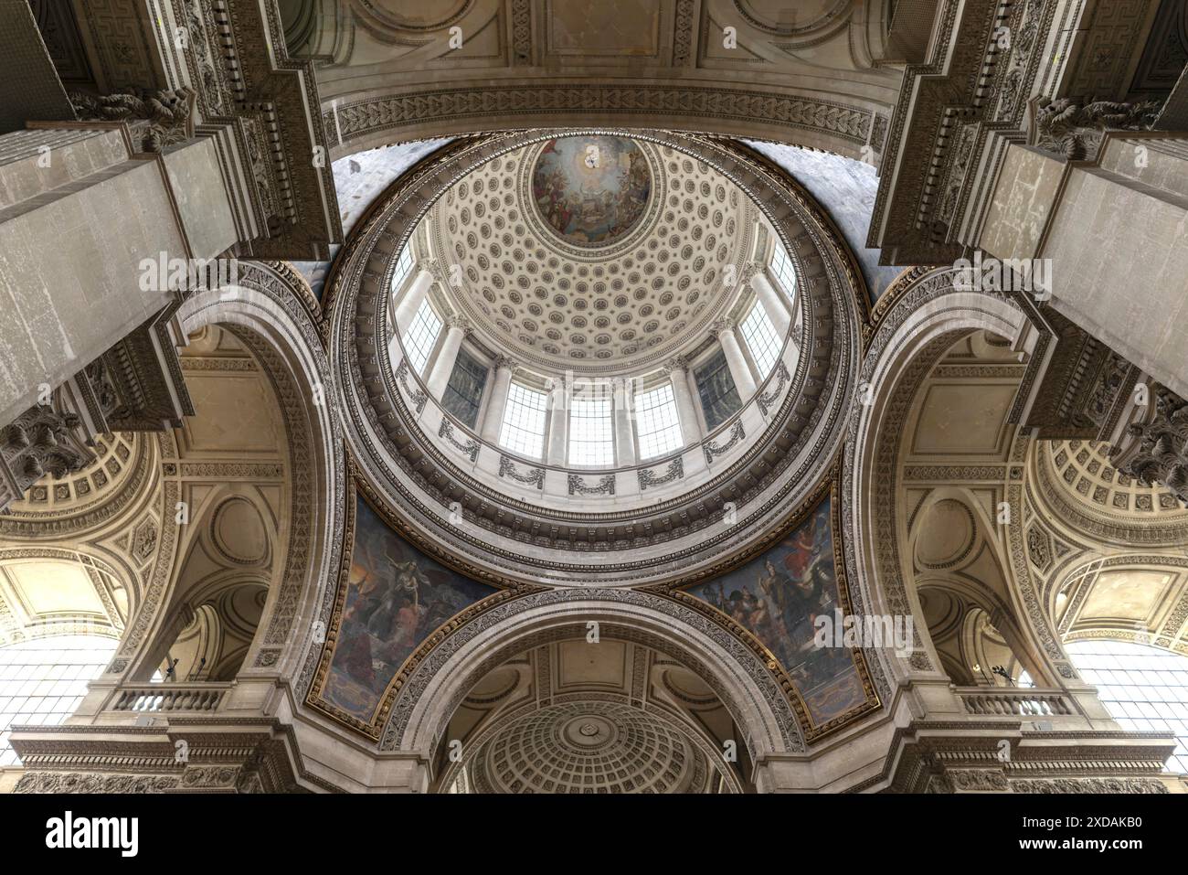 Interior view of the dome, Pantheon National Hall of Fame, Montagne ...