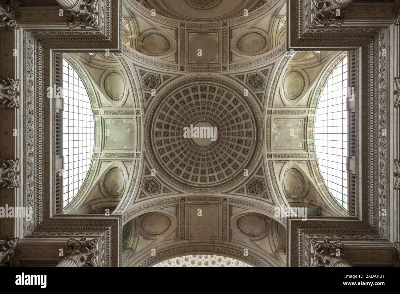 Interior view of the dome, Pantheon National Hall of Fame, Montagne ...