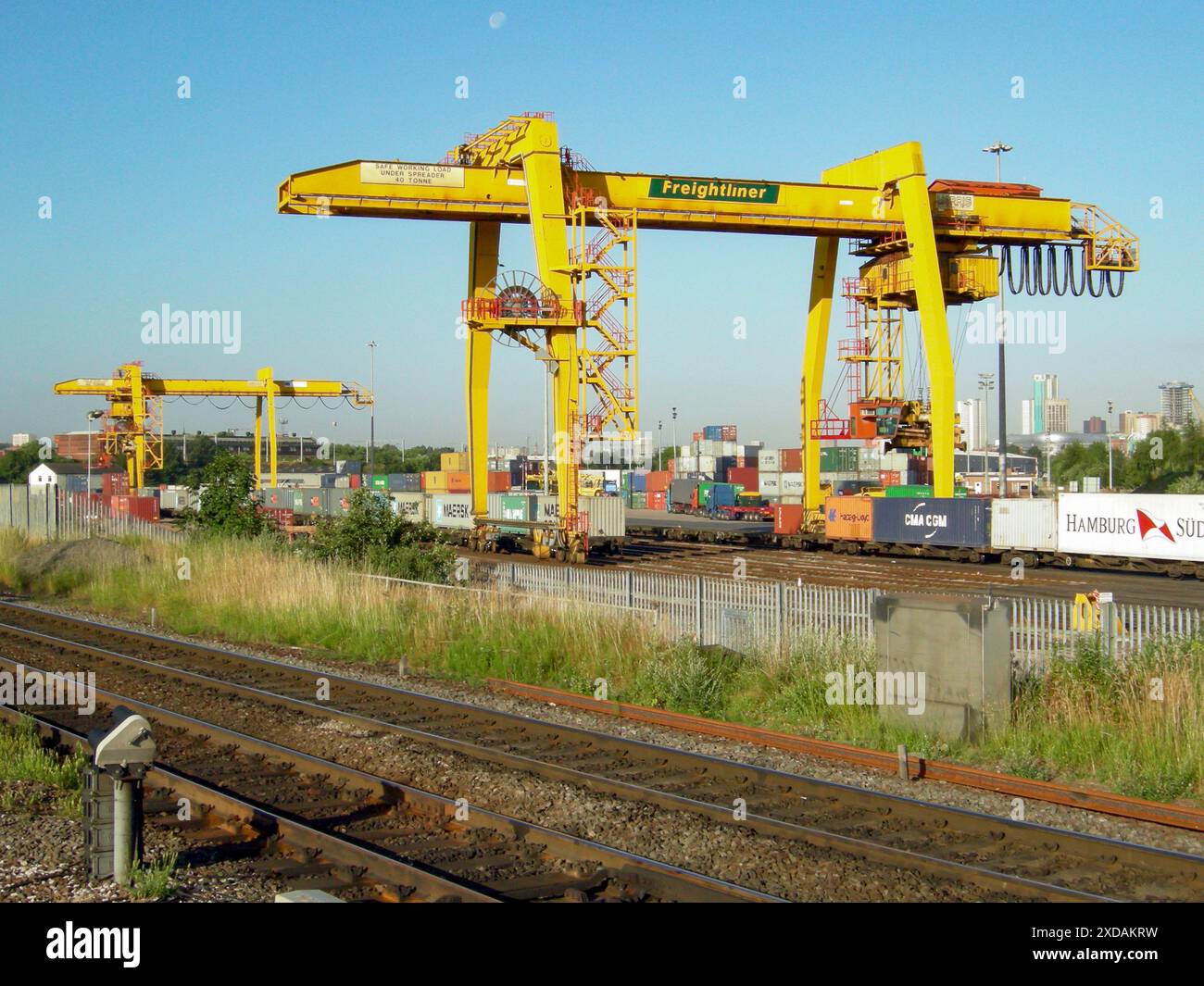 Freightliner container terminal hi-res stock photography and images - Alamy