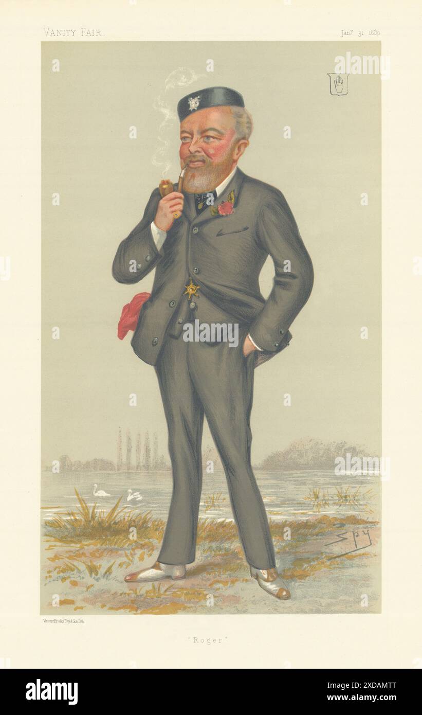 VANITY FAIR SPY CARTOON Sir Roger William Henry Palmer. Ireland 1880 ...