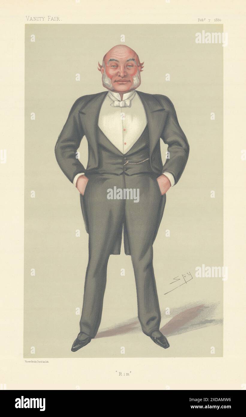 VANITY FAIR SPY CARTOON Vice-Admiral Sir Reginald John Macdonald 'Rim ...