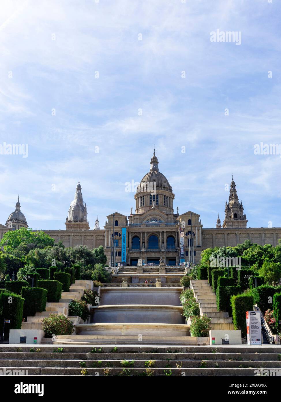 National Catalan art museum Stock Photo - Alamy