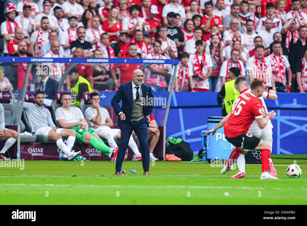 Michal Probierz (Polen, Trainer) GER, Polen vs. Oesterreich, Fussball ...