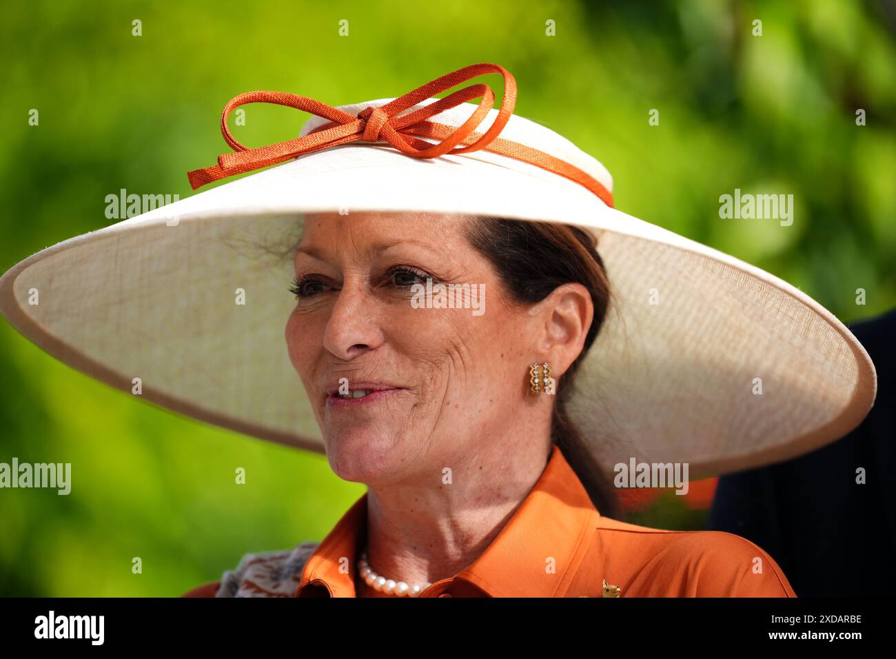 Princess Zahra Aga Khan on day four of Royal Ascot at Ascot Racecourse ...