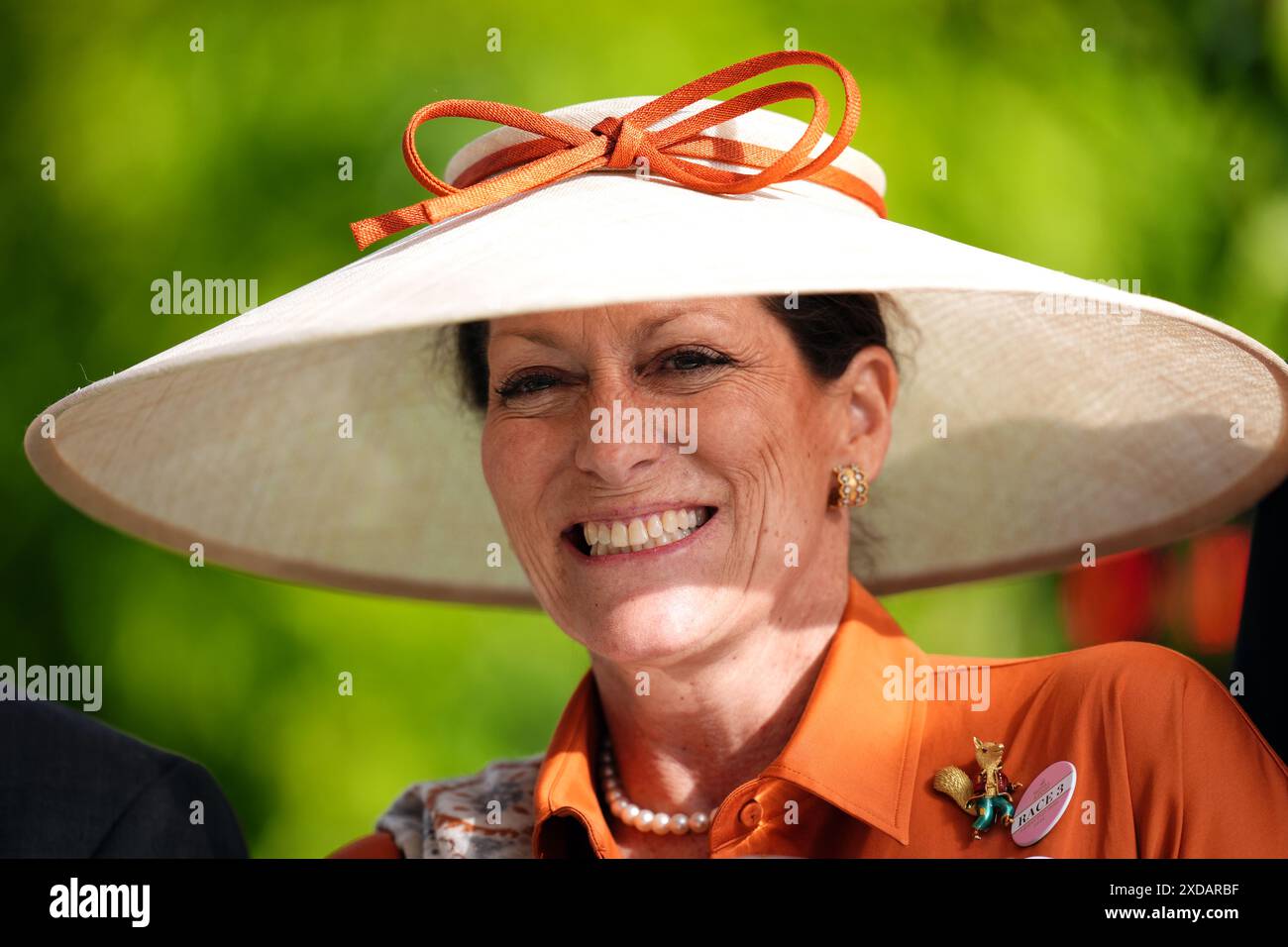 Princess Zahra Aga Khan on day four of Royal Ascot at Ascot Racecourse ...