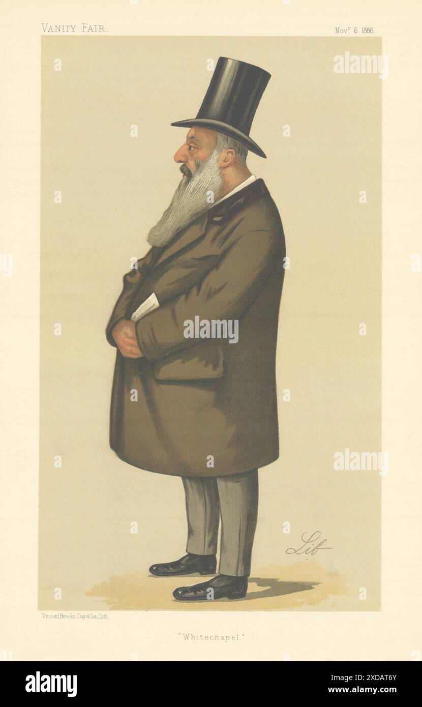 VANITY FAIR SPY CARTOON Samuel Montagu. Swaythling 'Whitechapel ...