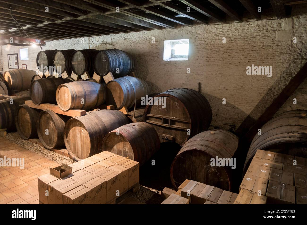 France, Normandy, Calvados region, Val es Dunes, Valambray. Domaine des ...