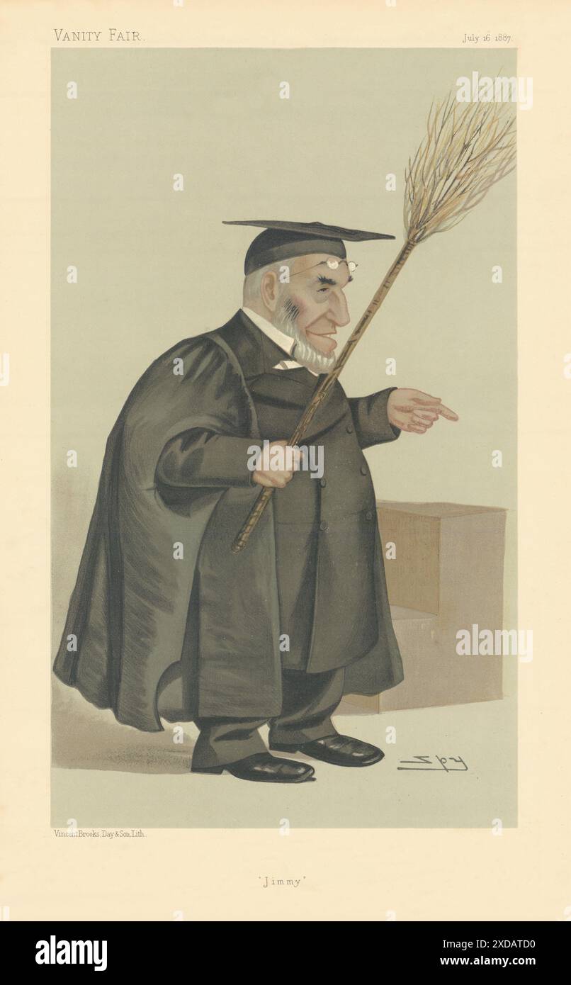 VANITY FAIR SPY CARTOON Rev James Leigh Joynes MA 'Jimmy' Eton lower ...