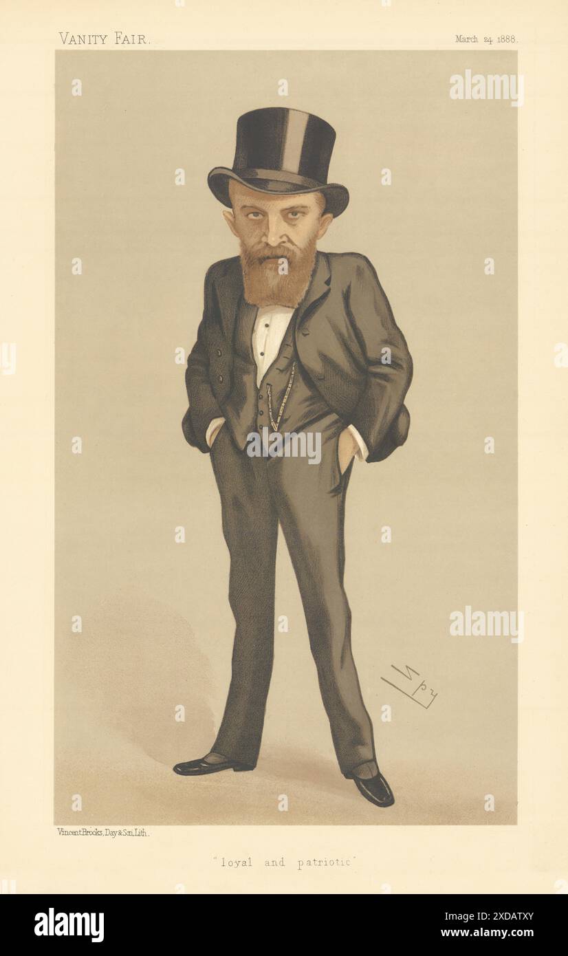 VANITY FAIR SPY CARTOON Thomas Wallace Russell 'loyal & patriotic ...