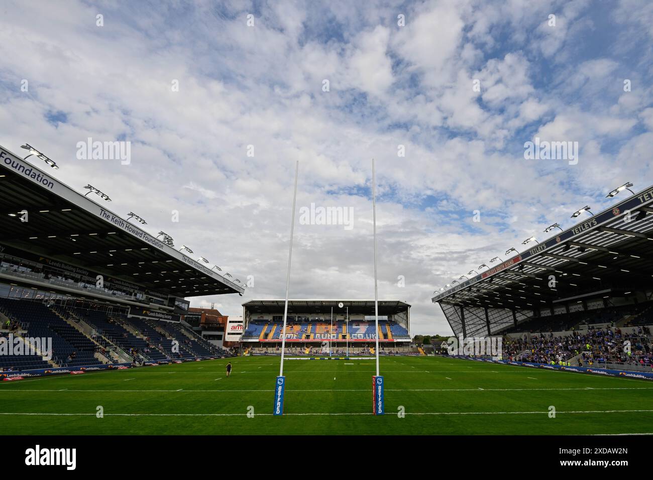 A general view of Headingley Stadium ahead of the Betfred Super League ...