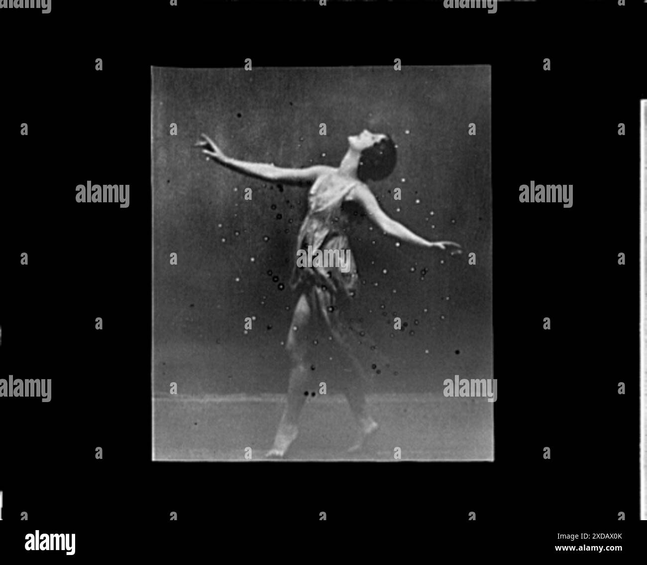 Anna Duncan dancing. Genthe photograph collection Stock Photo - Alamy