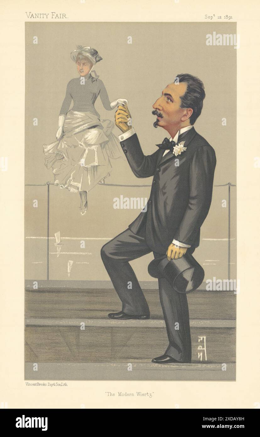 VANITY FAIR SPY CARTOON Jan Marie Constantin van Beers 'The Modern ...