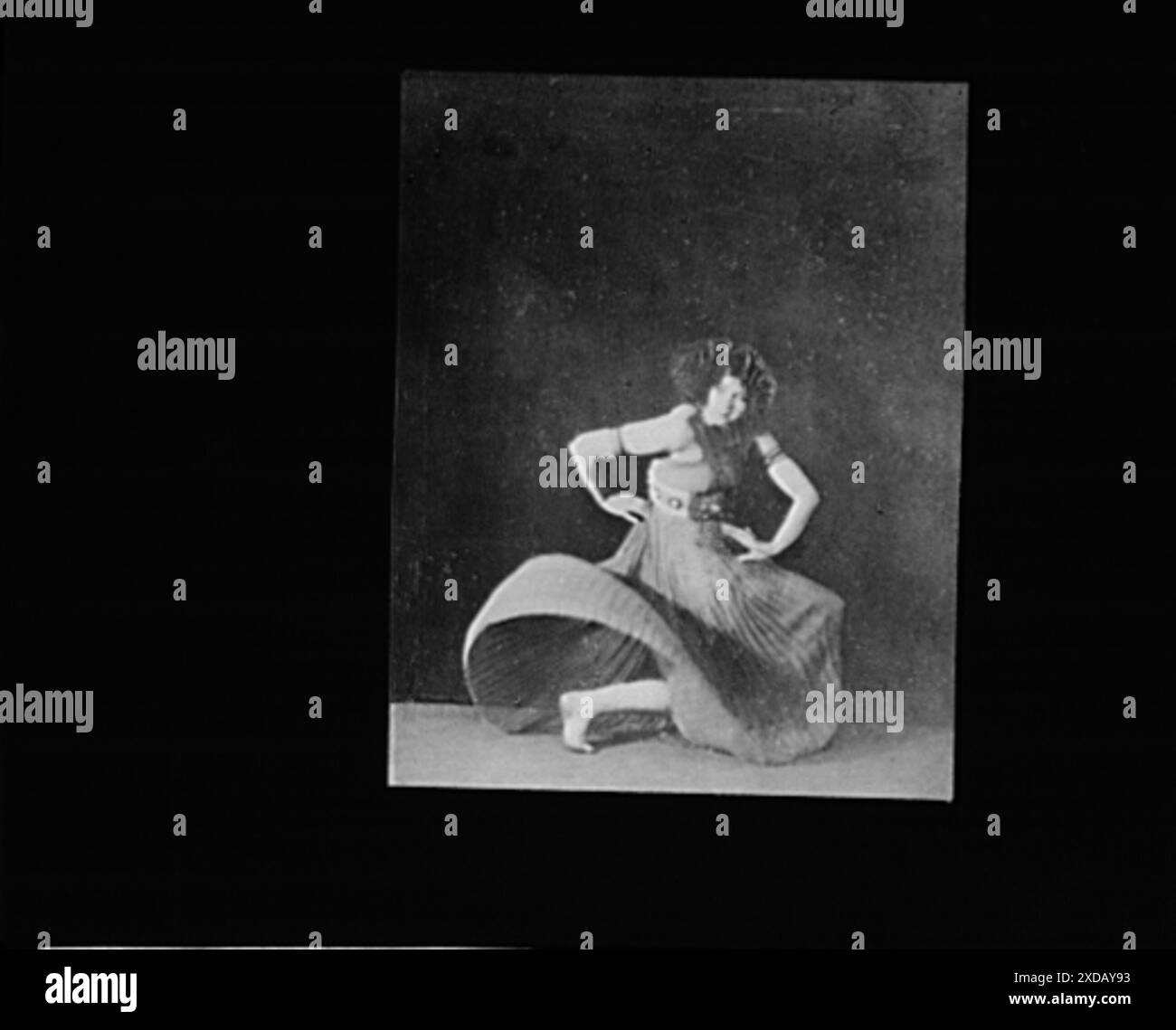 Ruth St. Denis dancing. Genthe photograph collection Stock Photo - Alamy