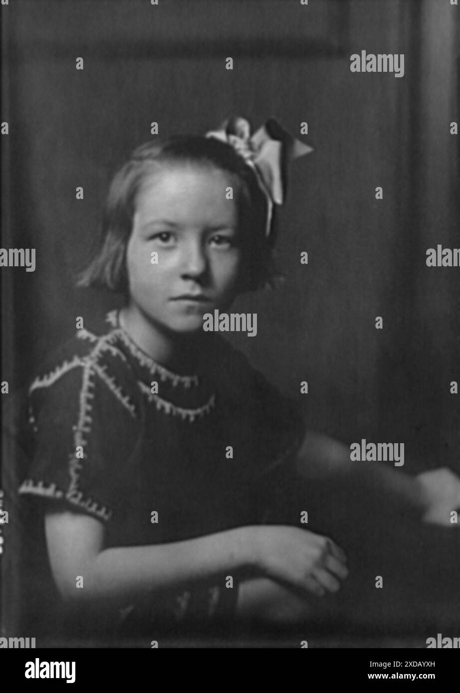 Dows, Deborah, portrait photograph. Genthe photograph collection Stock ...