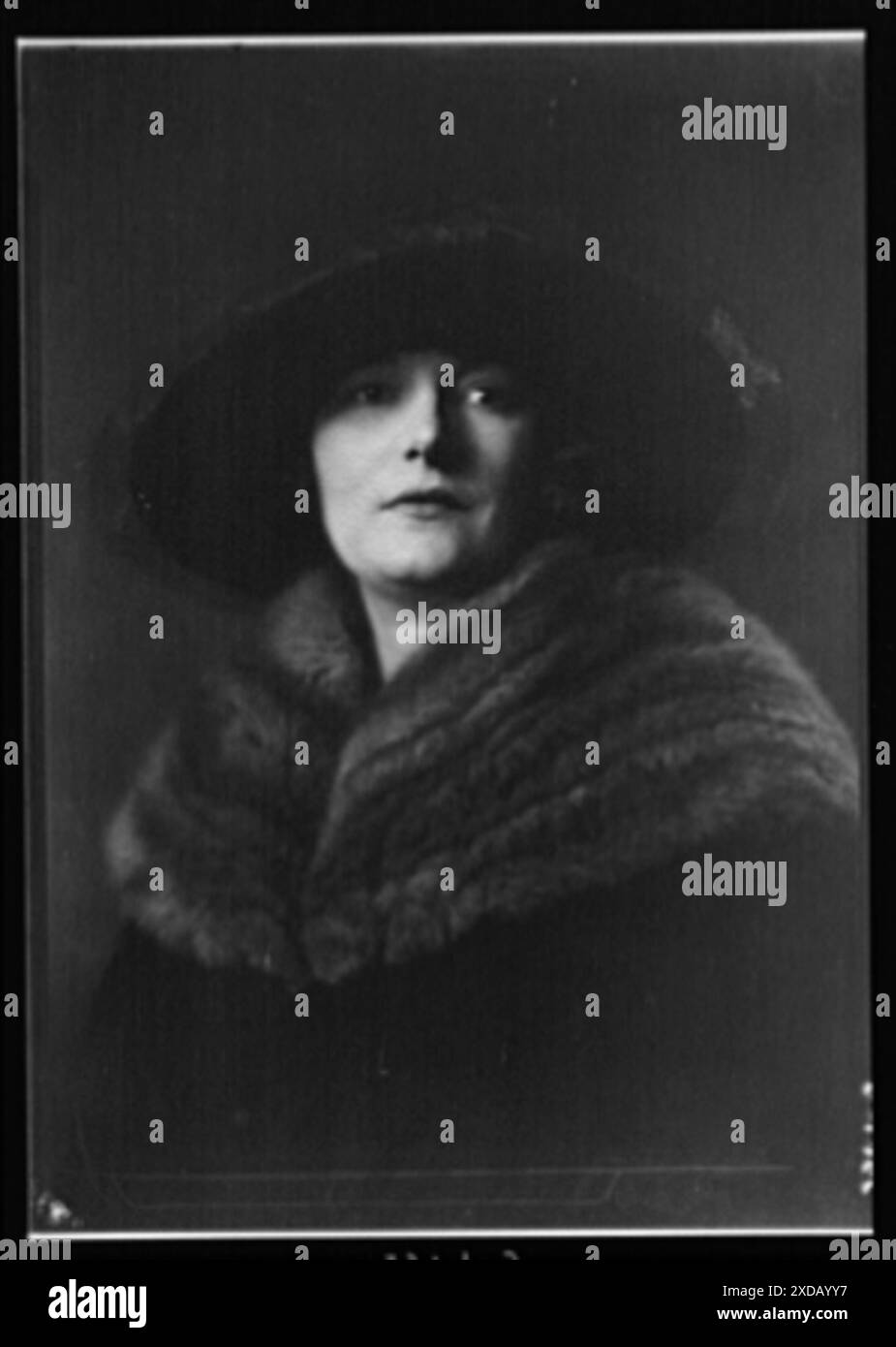 Kent, Miss, portrait photograph. Genthe photograph collection Stock ...