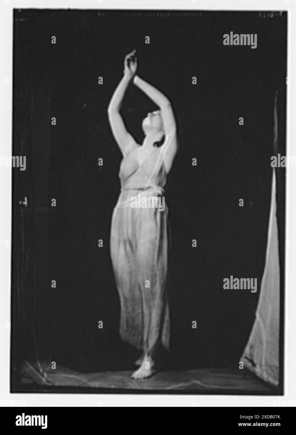 Irma Duncan dancer. Genthe photograph collection Stock Photo - Alamy