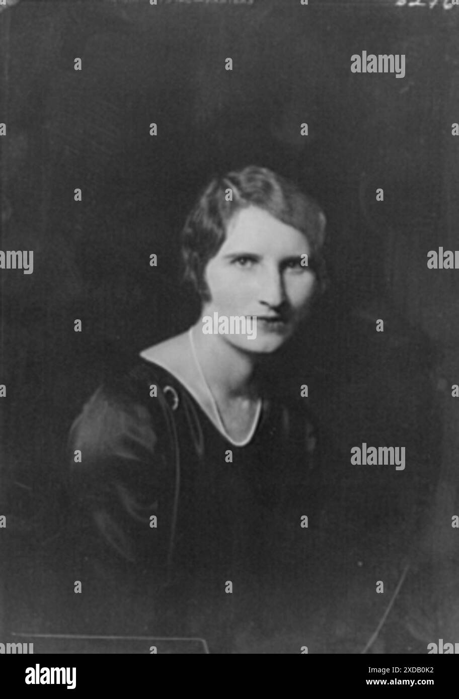 Meenan, Mrs., portrait photograph. Genthe photograph collection Stock ...