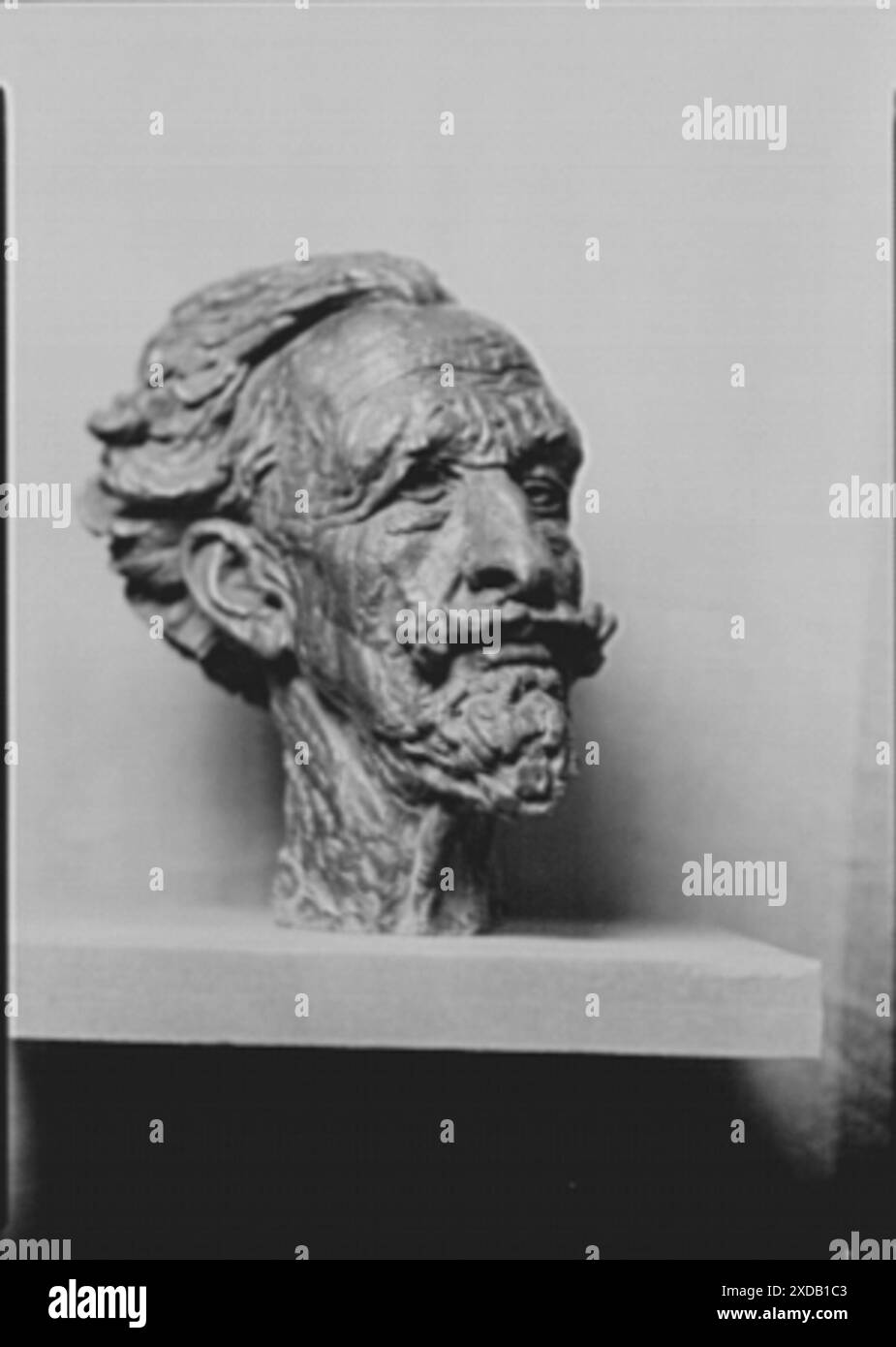 Epstein, Jacob, Mr., sculpture of R.B. Cunningham Graham. Genthe ...