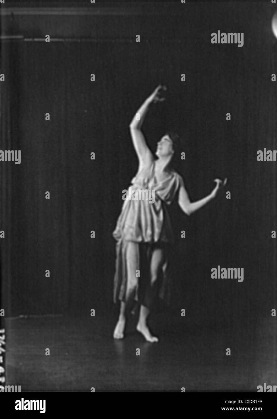 Bourgeois, Mrs. S. (Maria Theresa Duncan). Genthe photograph collection ...