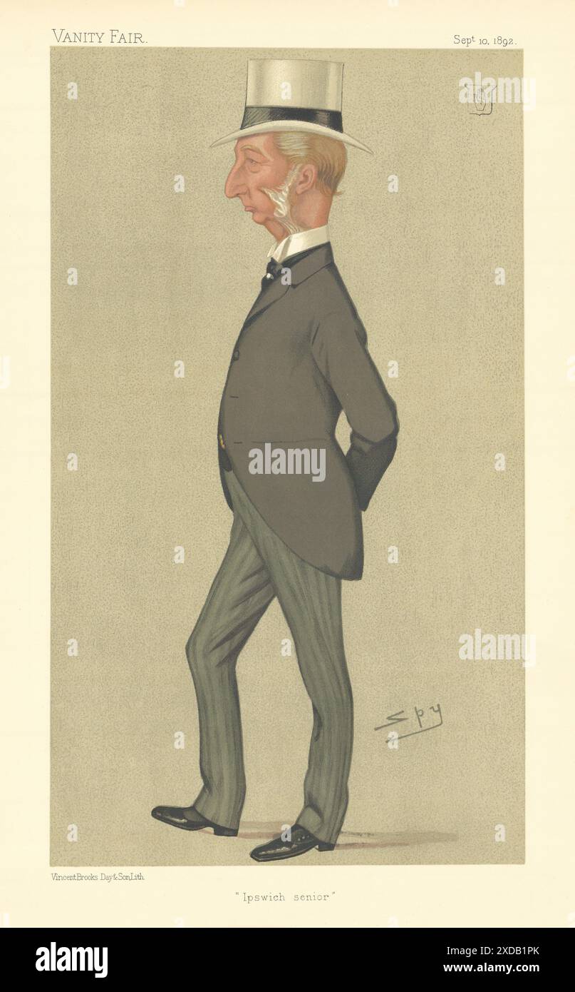 VANITY FAIR SPY CARTOON Sir Charles Dalrymple. Buteshire & Ipswich MP ...