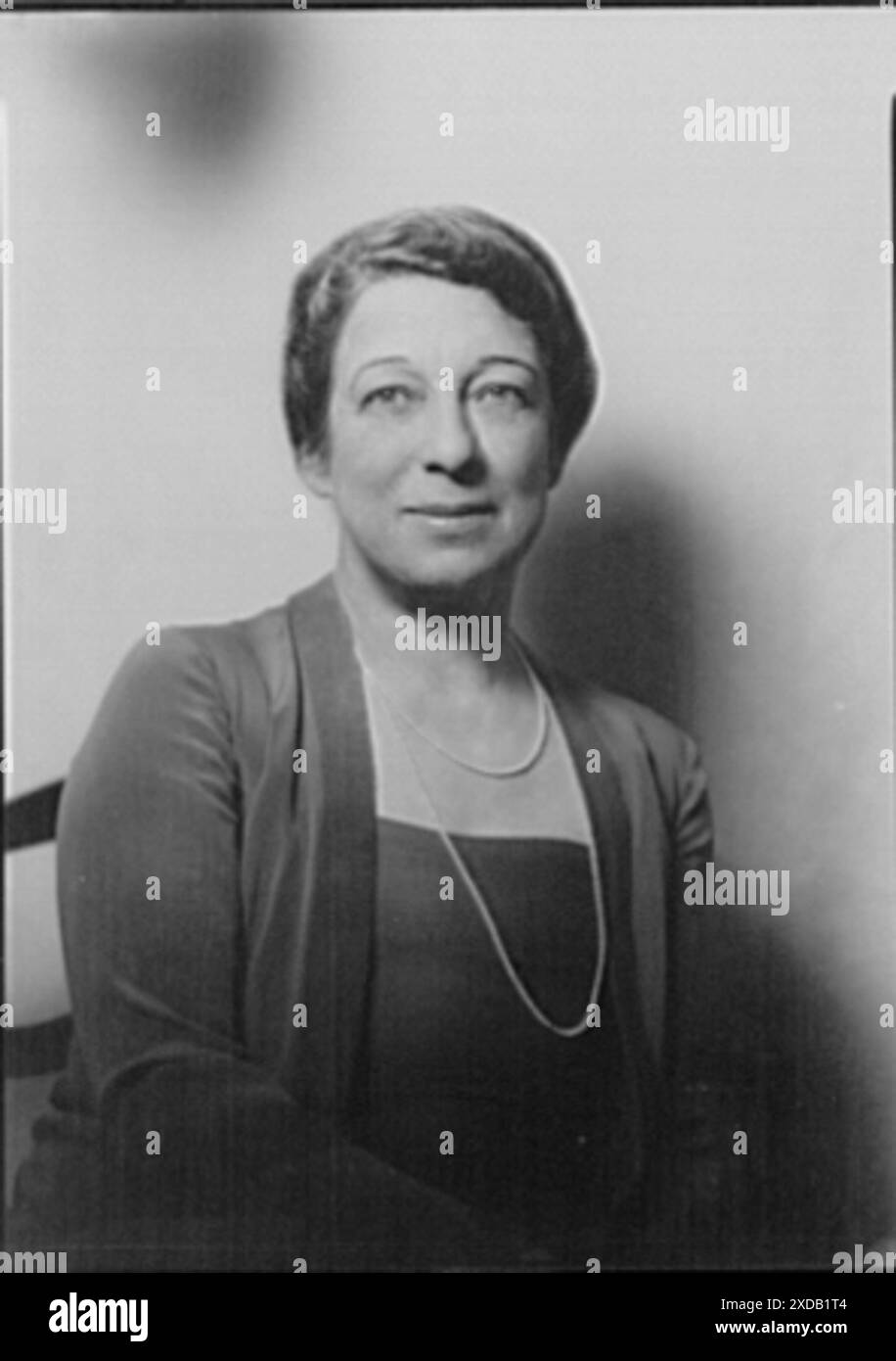 Timken, Henry H., Sr., Mrs., portrait photograph. Genthe photograph ...