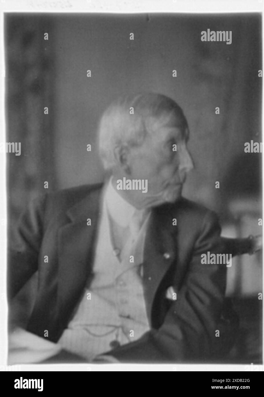 Rockefeller, J.D., Mr., portrait photograph. Genthe photograph ...