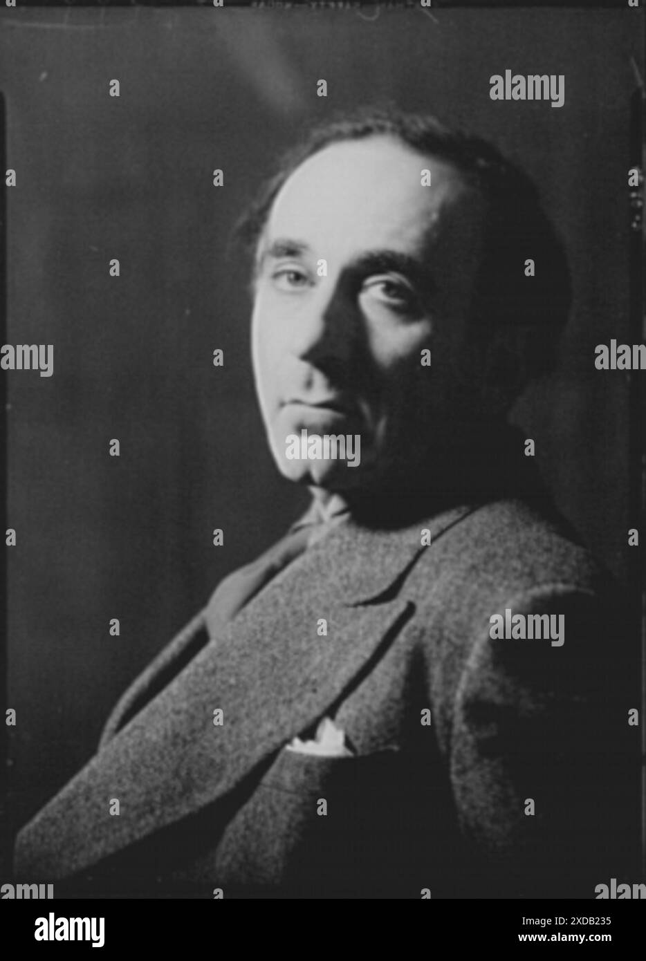 Milton, Ernest, portrait photograph. Genthe photograph collection Stock ...