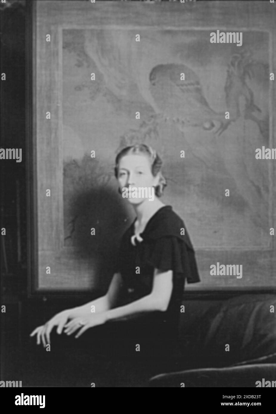Mollison, Amy, portrait photograph. Genthe photograph collection Stock ...