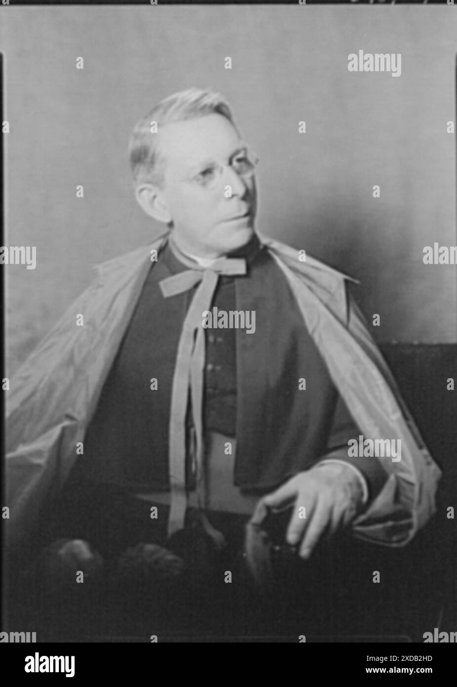 McKean, W., Right Reverend Monsignor, portrait photograph. Genthe ...