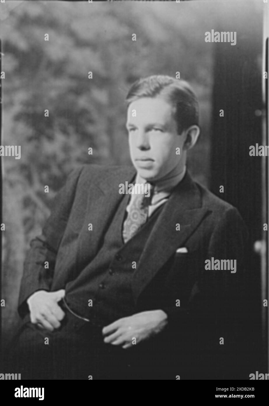 Timken, Henry H., Mr., portrait photograph. Genthe photograph ...