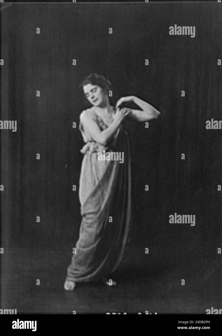 Bourgeois, Mrs. S. (Maria Theresa Duncan). Genthe photograph collection ...