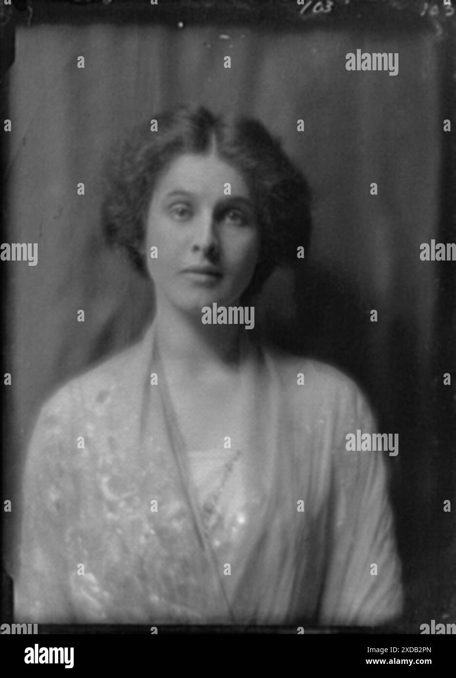 Wiborg, Mary Holt, Miss, portrait photograph. Genthe photograph ...