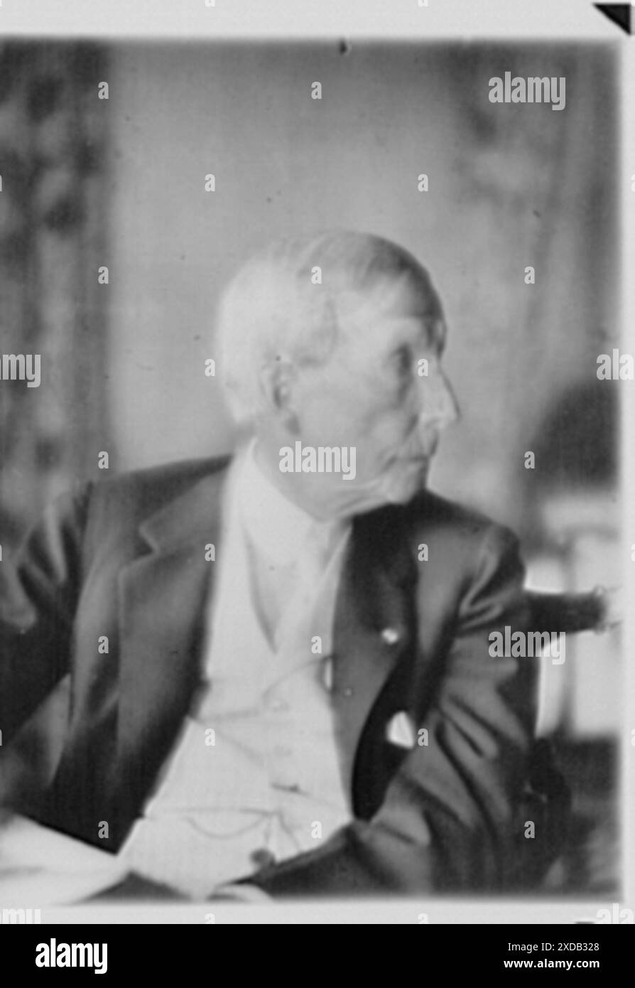 Rockefeller, J.D., Mr., portrait photograph. Genthe photograph ...