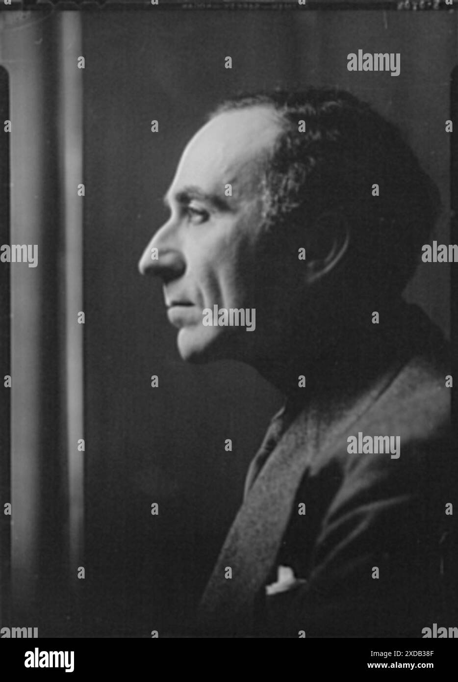 Milton, Ernest, portrait photograph. Genthe photograph collection Stock ...