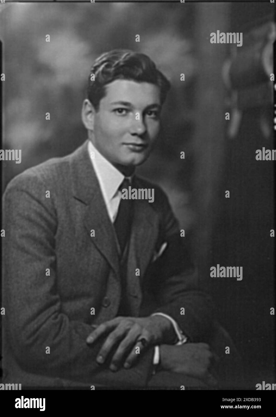Stillman, E.W., portrait photograph. Genthe photograph collection Stock ...